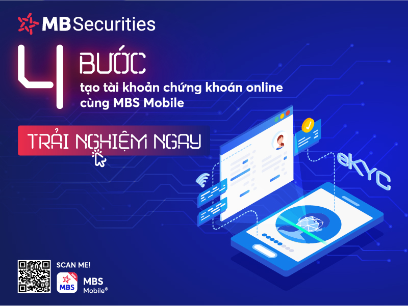 Chứng khoán Online ngay trên App MBS Mobile