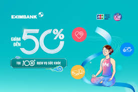 Giảm đến 50% tại 100+ dịch vụ sức khỏe khi thanh toán thẻ Eximbank JCB