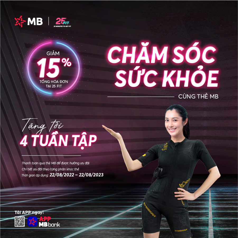 [MB x 25 FIT] Ems training – Tập không rườm rà mượt mà dáng vóc